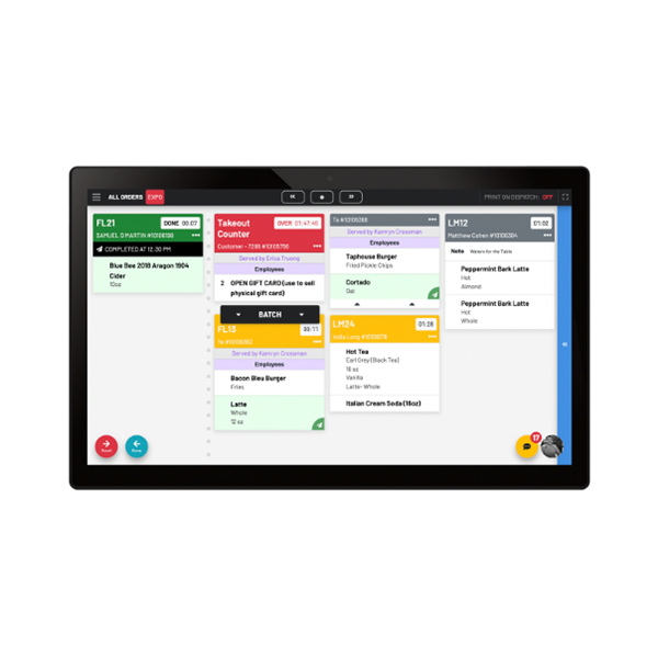 GoTab 21" KDS Display Screens — MPI POS